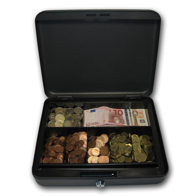 Flache Geldkassette Slim Security Box Steelmaster - effektivo
